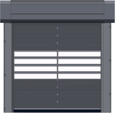 Spiral gate | High-speed external door for special requirements
