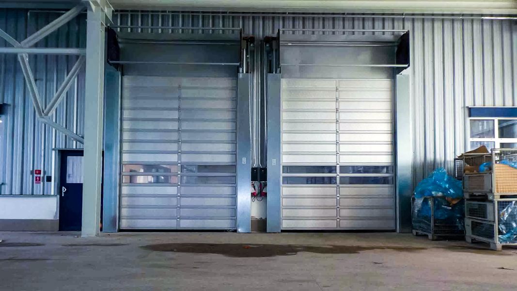 Spiral gate | High-speed external door for special requirements