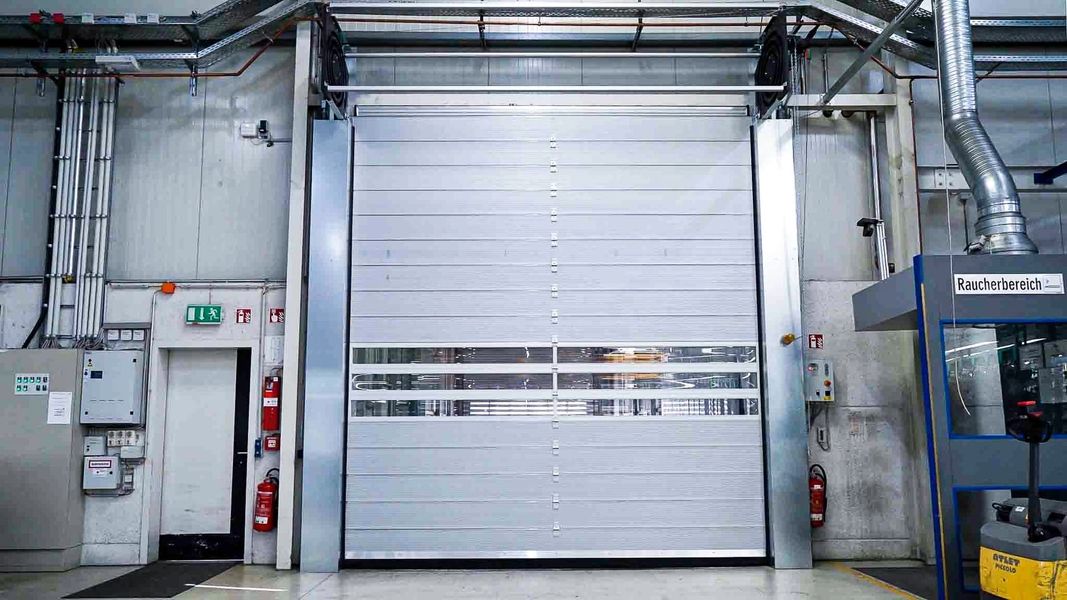 Spiral gate | High-speed external door for special requirements
